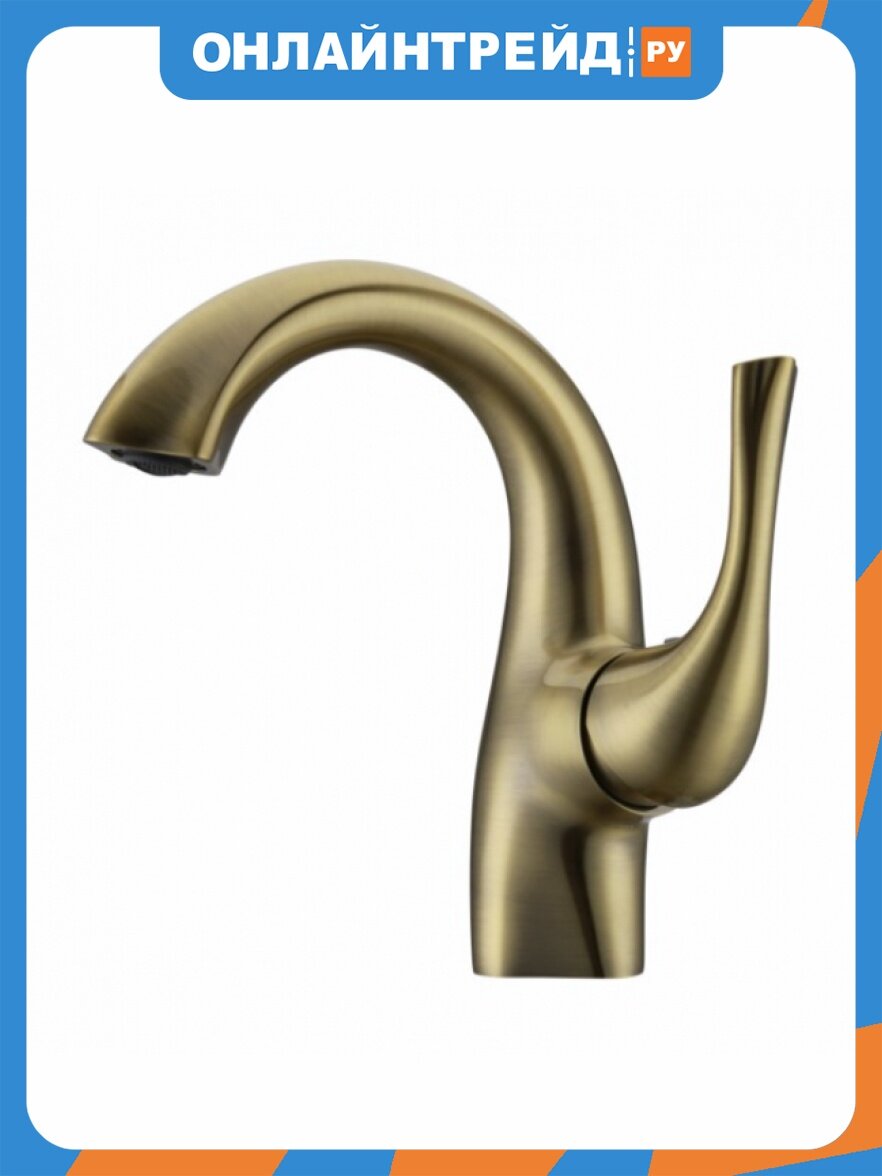 Смеситель для раковины, умывальника Kaiser® Kaiser Comba 48011-1, Bronze