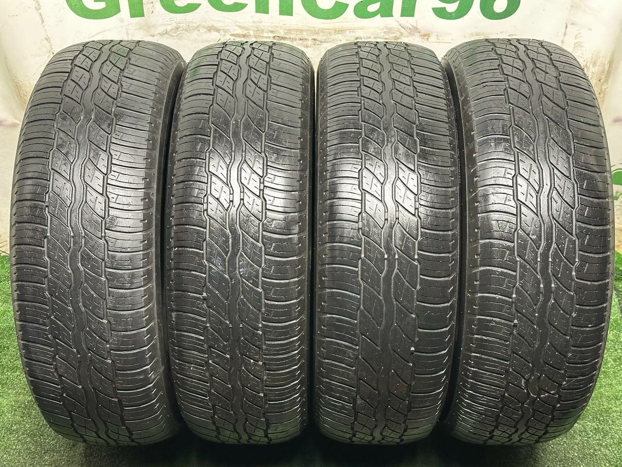 Комплект (4 шт) летних БУ шин Bridgestone Dueler H/T 687 225/65 R17 38% износ TJD066064