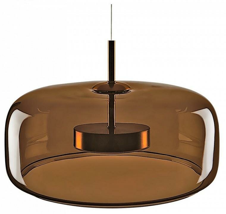 Подвесной светильник Loft it Dauph1n 10040B цвет плафона подвески Коричневый, цвет арматуры Золото