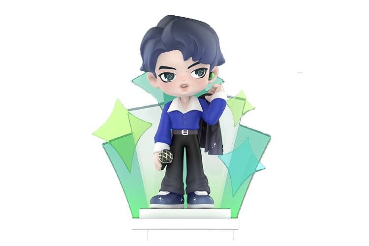 Коллекционные фигурки унисекс TOP TOY Huawei World Collection Star Mystery Boxes, Confirmed-B Hidden Style Wang Yibo (Open)