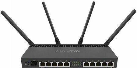 Wi-Fi роутер MikroTik RB4011iGS+5HacQ2HnD-IN, черный