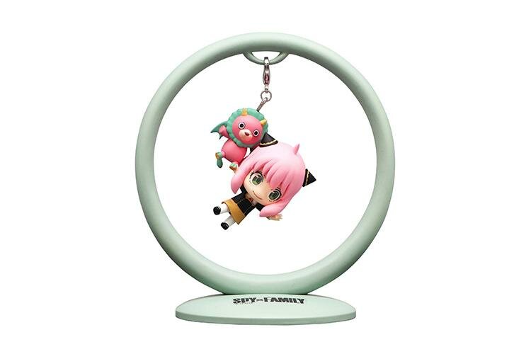Фигурки унисекс FURYU Anya Loid Yor Forger SPY X FAMILY, зеленые чиби, 12см 1429612100