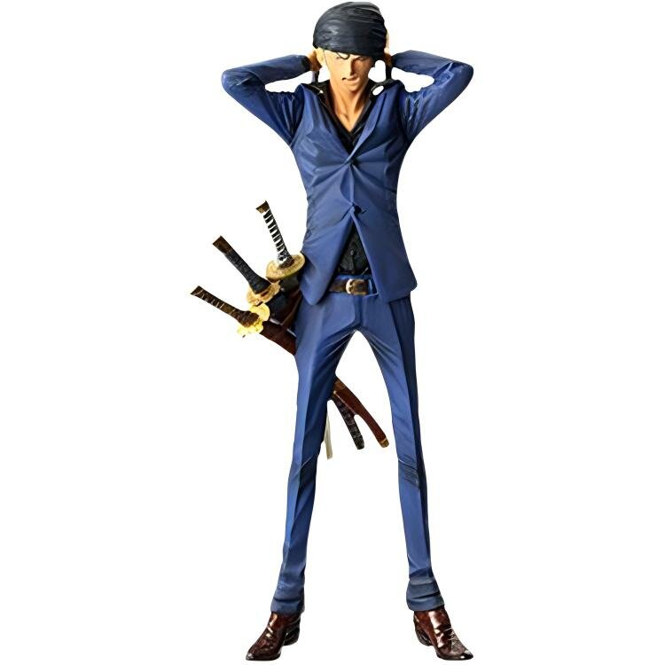 Фигурка унисекс BANPRESTO Roronoa Zoro King Of Artist One Piece Blue Ver, 26 см