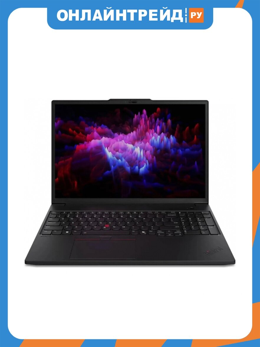 Ноутбук Lenovo ThinkPad P14s G5 14.5" WUXGA IPS 60Hz 300nits Ultra 7 155H(1.4ГГц), 32Гб DDR5, SSD 1Тб, Arc Graphics, без ОС, Black (21G3S5DT00)