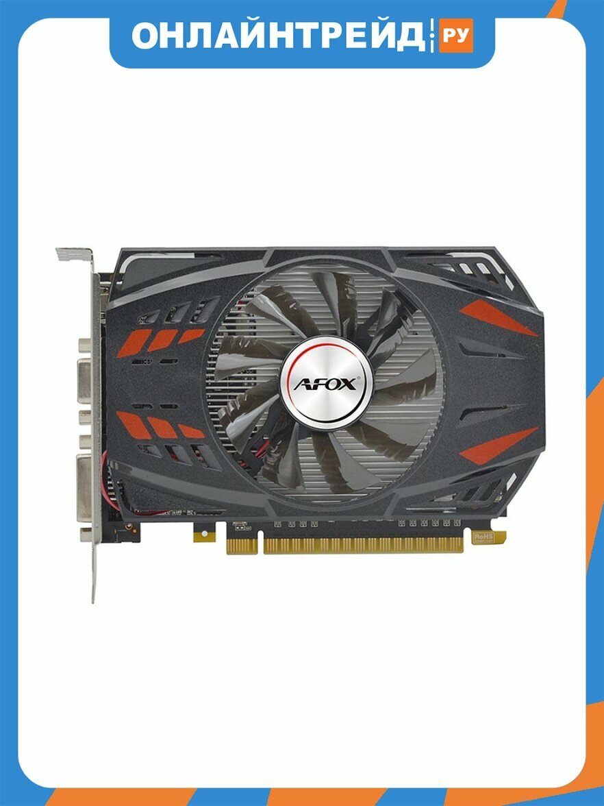 Видеокарта Afox GeForce GT 740 SINGLE FAN 4G