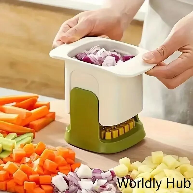 Овощерезка, терка, шинковка, нож для фигурной нарезки соломкой и кубиками картофеля фри, овощей и фруктов
