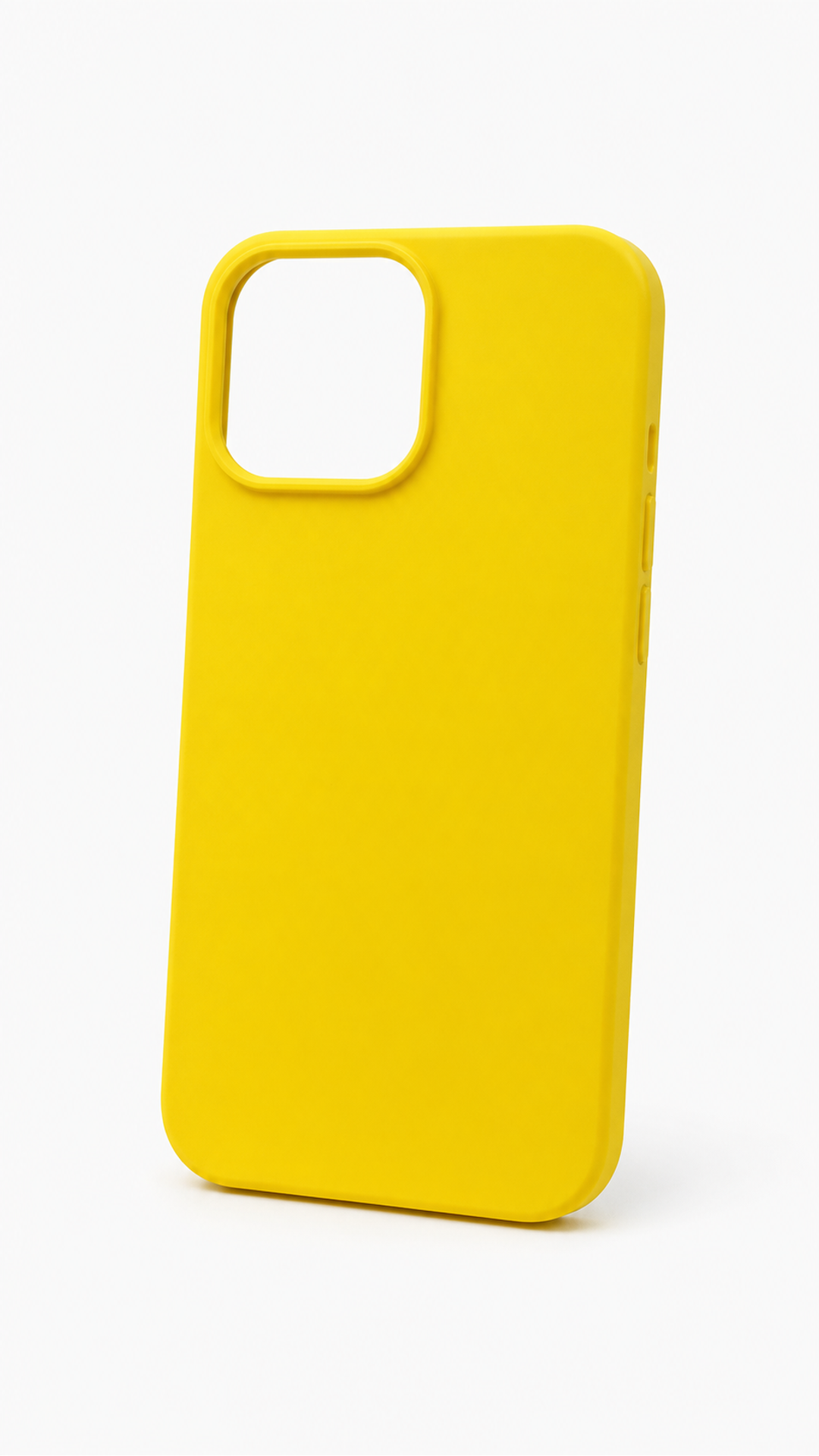 Силиконовый чехол для iPhone 16 Pro Max, Soft silicone (Liquid) Neon Yellow