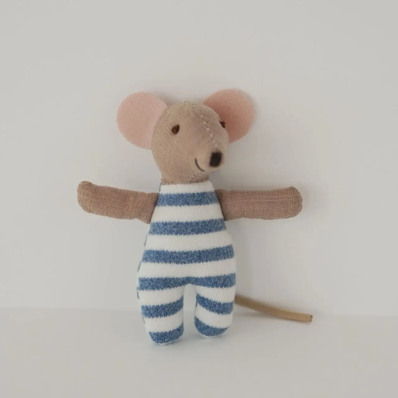 Мягкая игрушка мышка в полоску, Blue