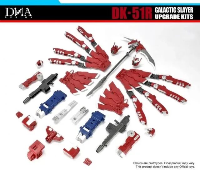 Трансформеры игрушки DNA Design DK-51R Upgrade Kit for Transformers Leader Class WFC-S40 Optimus Prime Dna Design Upgrade Kit