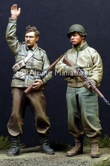 Набор пехоты США 1/35 Resinking (2 фигурки)