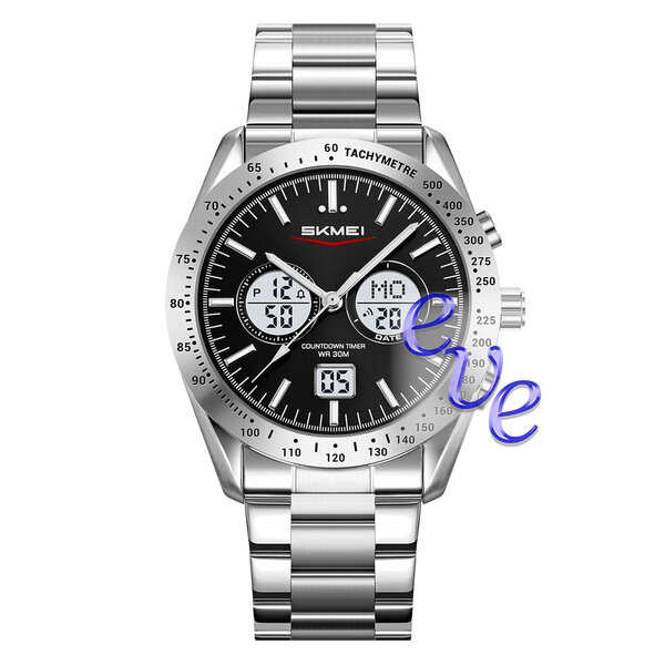 Наручные часы Skmei 2503SIBKWT silver/black/white-stainless steel