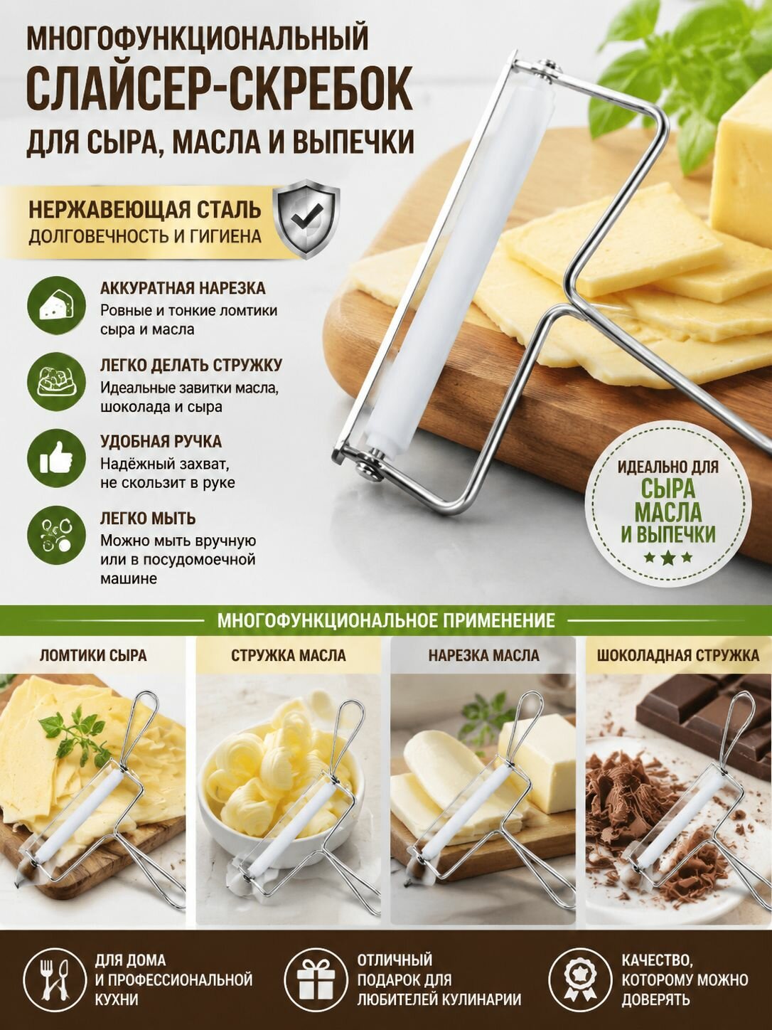 Набор для резки сыра