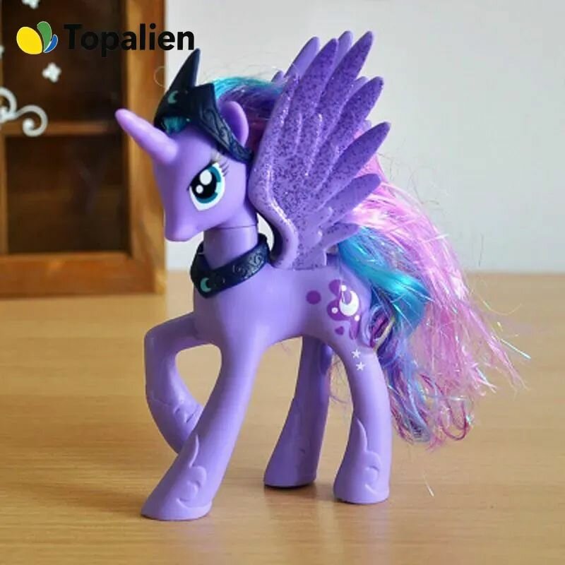 Аниме фигурки май литл пони Принцесса Луна единорогом для девочек / my Little pony 14cm