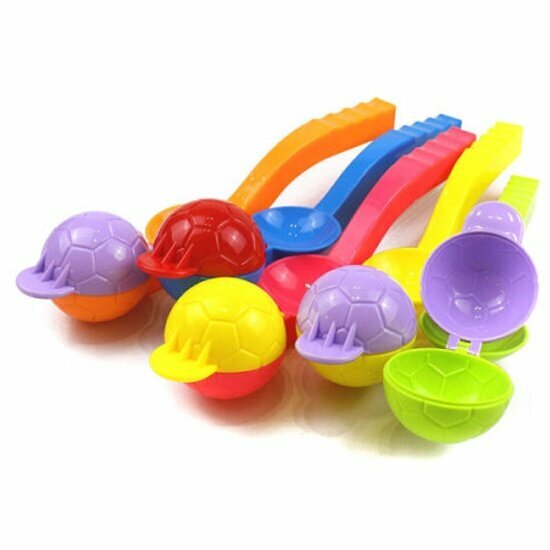 Песколеп-Снежколеп 1TOY Т13979 Футбольный мяч, 34*7*7 см