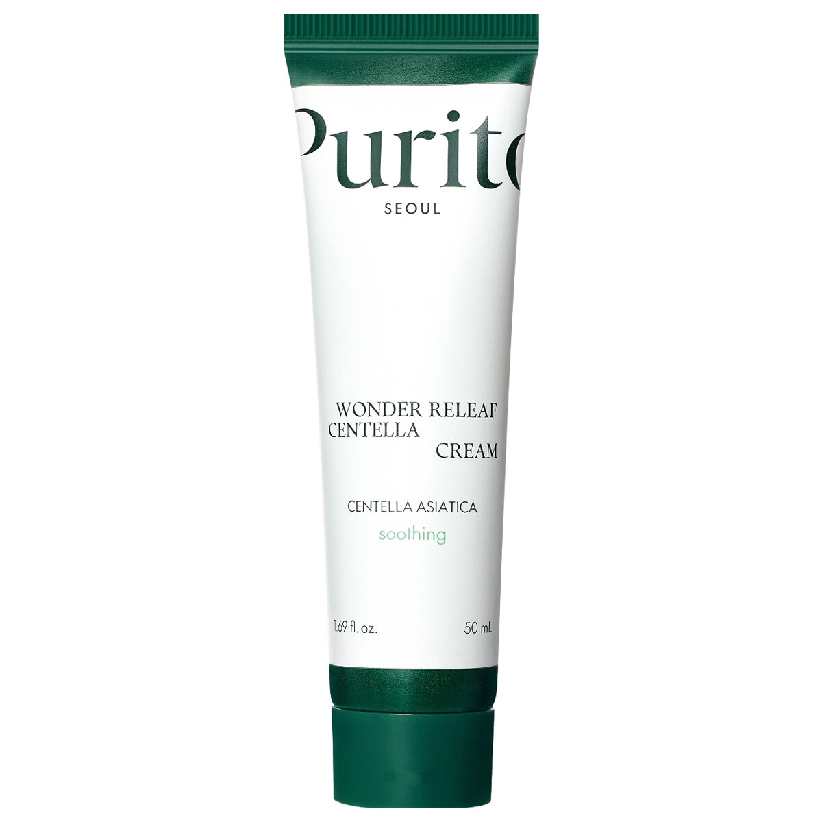 PURITO Крем для лица с экстрактом центеллы азиатской Wonder Releaf Centella Cream 50мл
