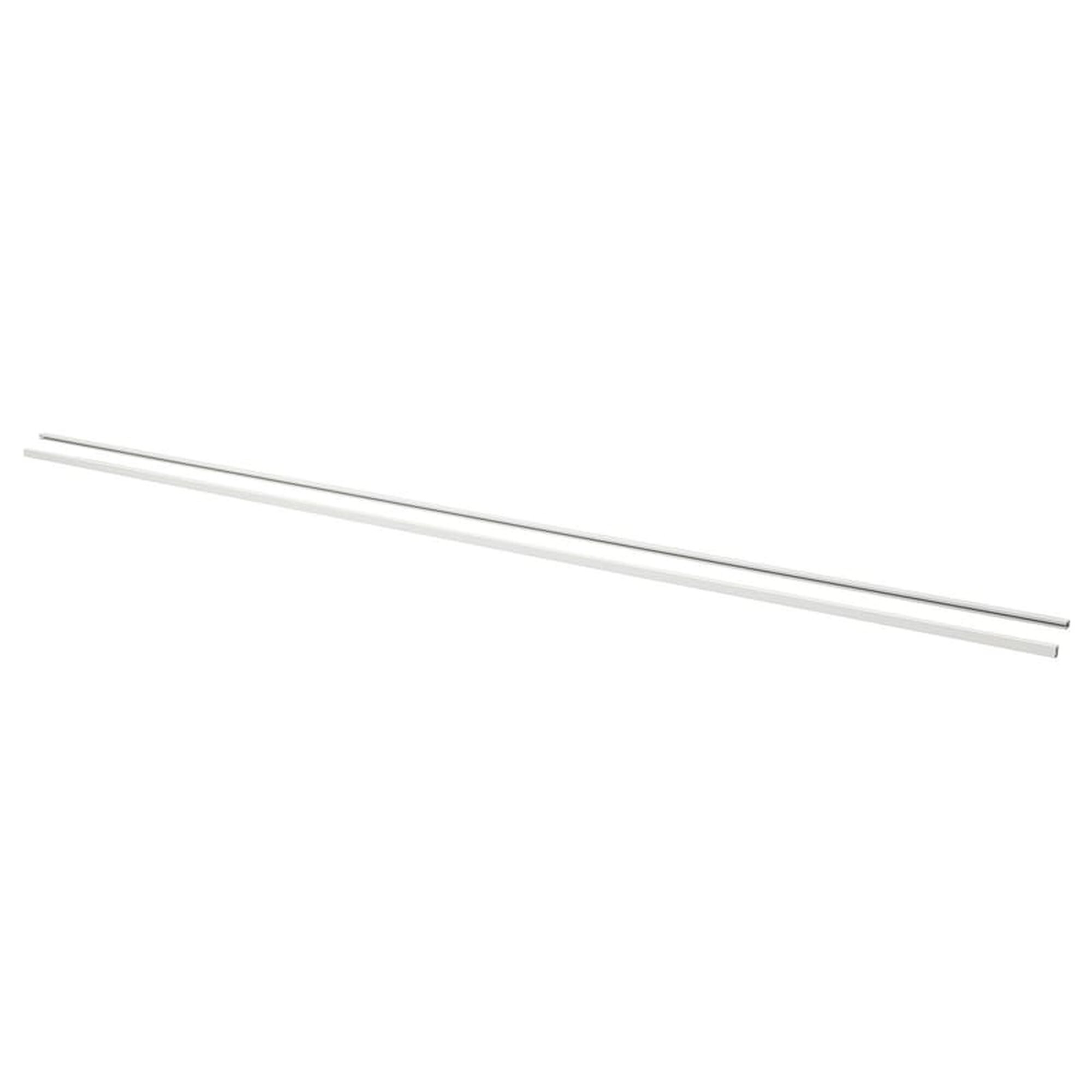 Полка IKEA LARKOLLEN 805.189.23, раздвижные двери, алюминий, белая, 180 см