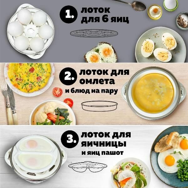 Пароварка GFGRIL GFS-3 — фото 1