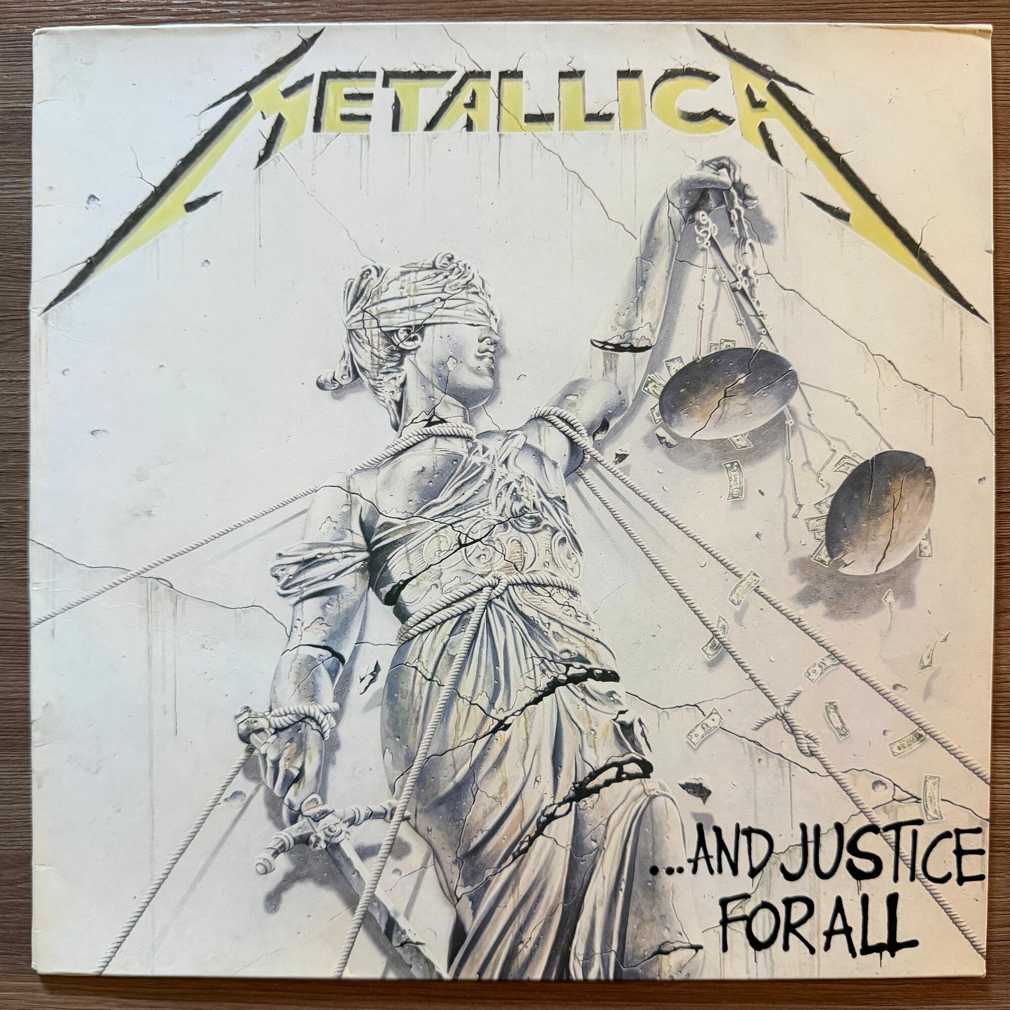 Виниловая пластинка Metallica - . And Justice For All 2LP (Голландия 1988г.)