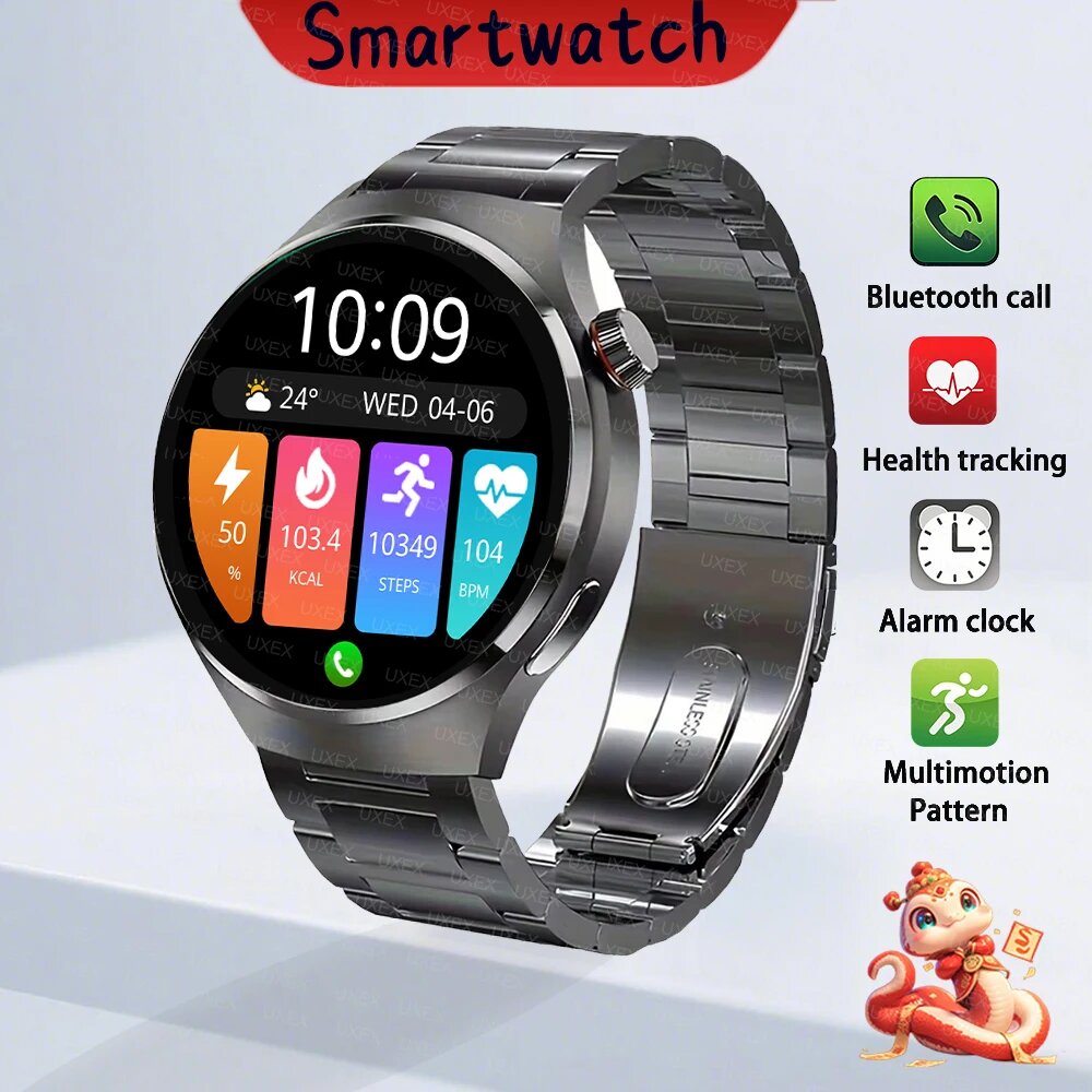Commerce Smartwatch 1.52 HD Мужские Black B014