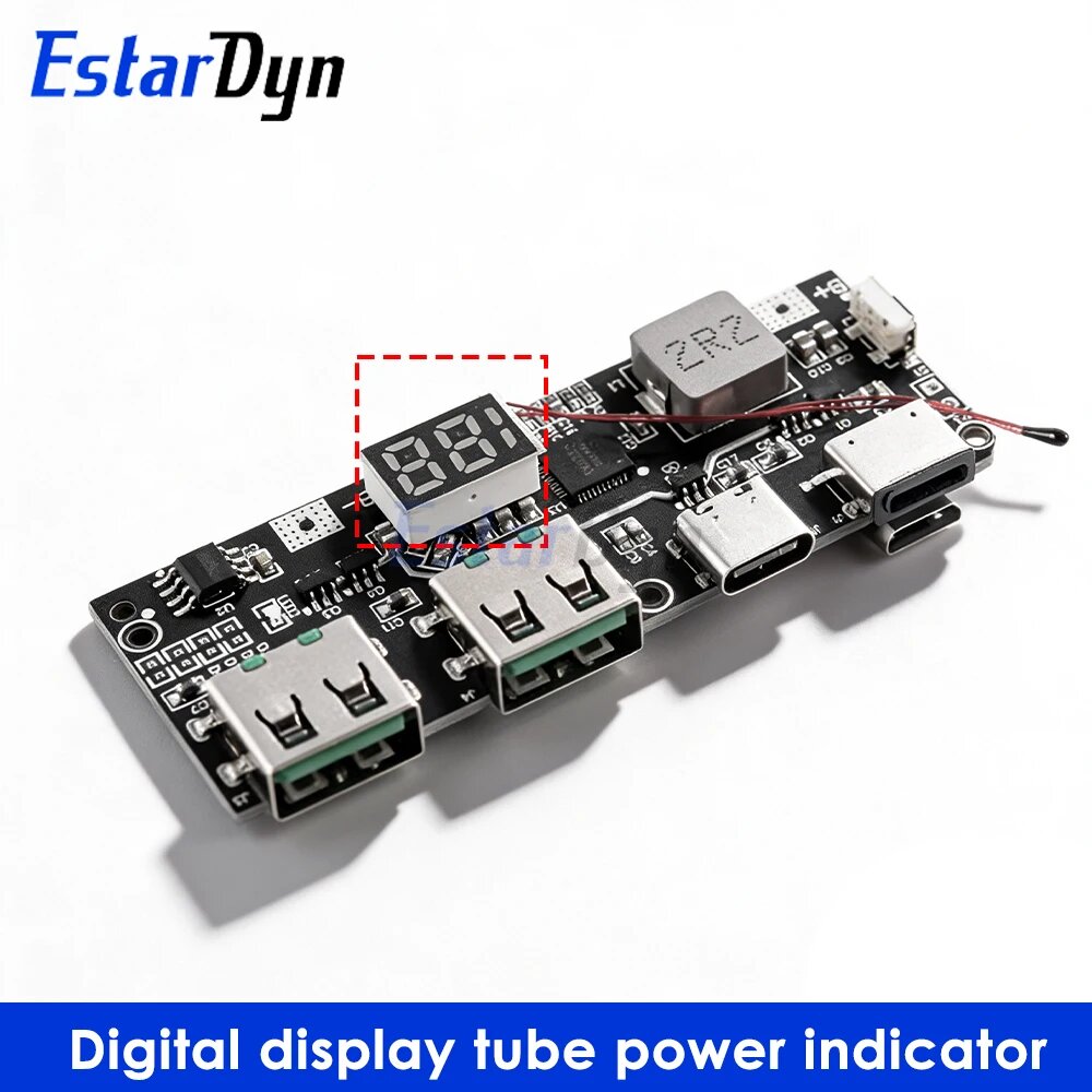 Двойной USB-модуль для зарядки Estardyn 22.5Вт Micro/Type-C Version C