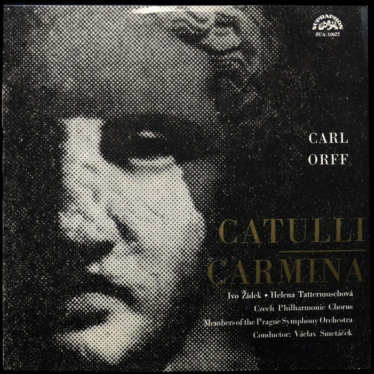 Виниловая пластинка Supraphon Vaclav Smetacek – Zidek: Carl Orff - Catulli Carmina (моно)