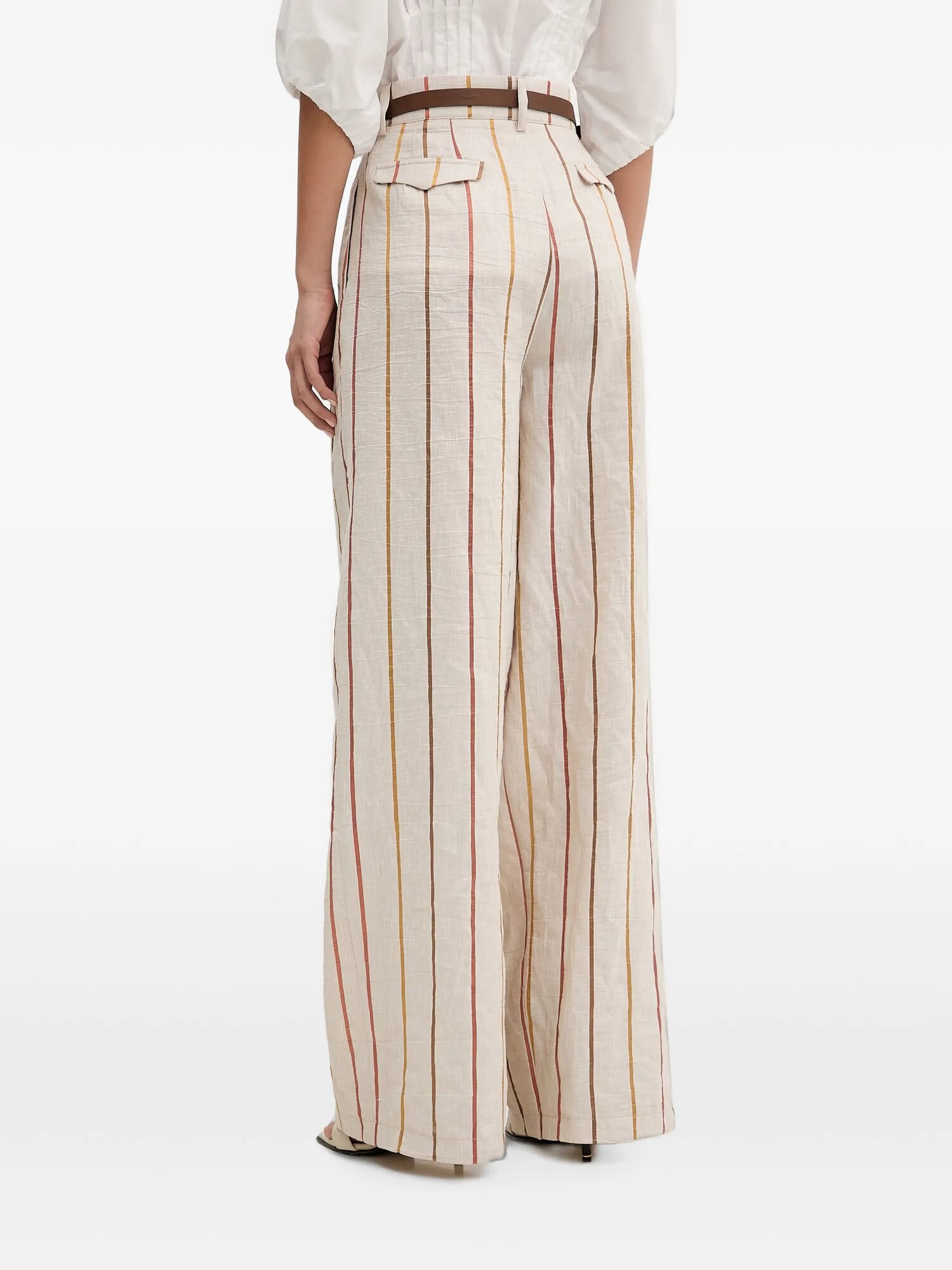 Брюки VICOLO Striped pleated trousers, размер 42 — фото 1