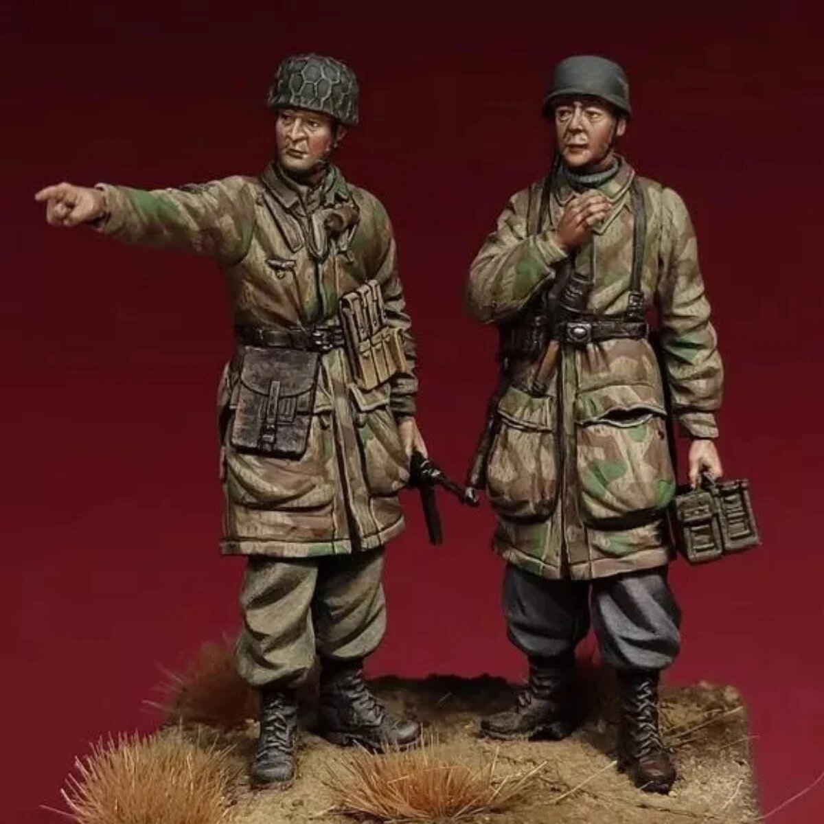 Модель солдата из резины 1/35 GK