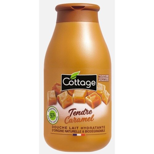 Молочко для душа COTTAGE "Sweet Caramel", увлажняющее, 250 мл