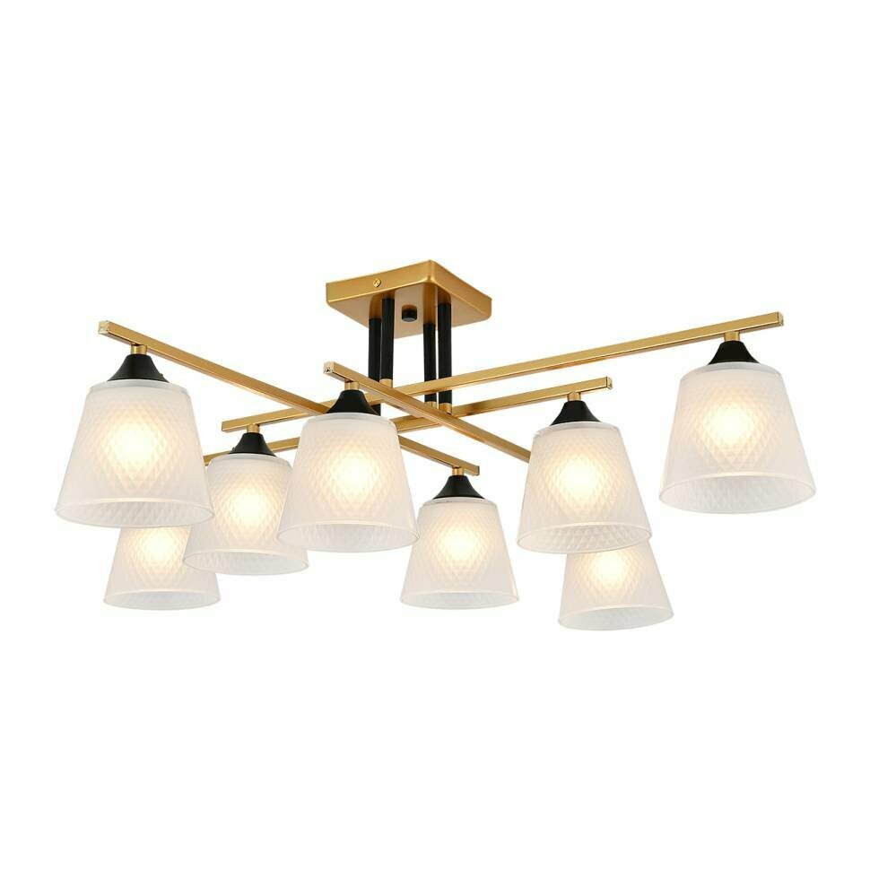 ESCADA арт. 2128/8P E27*40W Champagne gold/Black