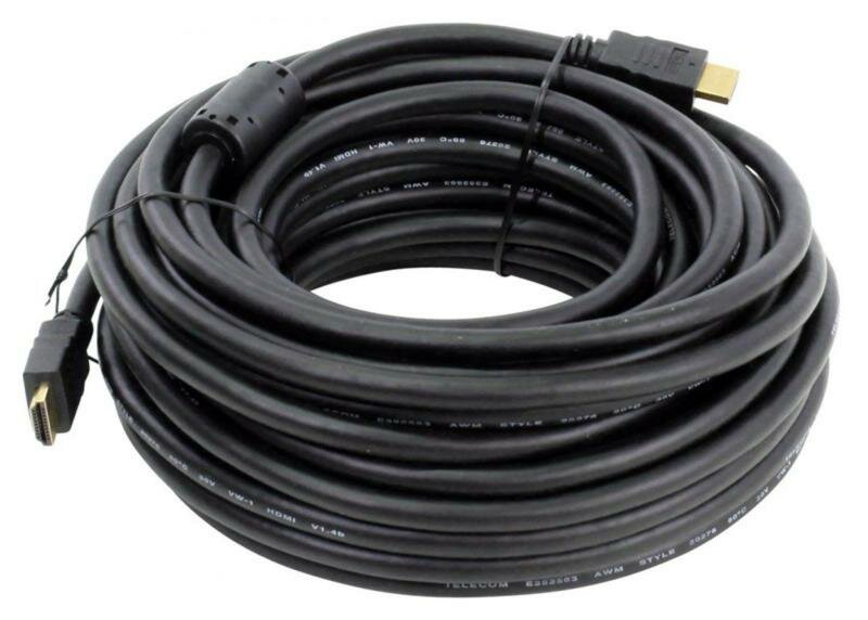 Кабель аудио-видео Ningbo HDMI m - HDMI m, 15 м, цвет черный