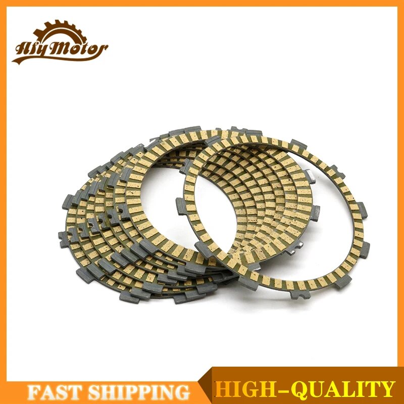 8x шт. бумажные фрикционные диски сцепления для HONDA CRF450R CRF 450 R 450R CRF450 2011 2012 2013 2014 2015 2016