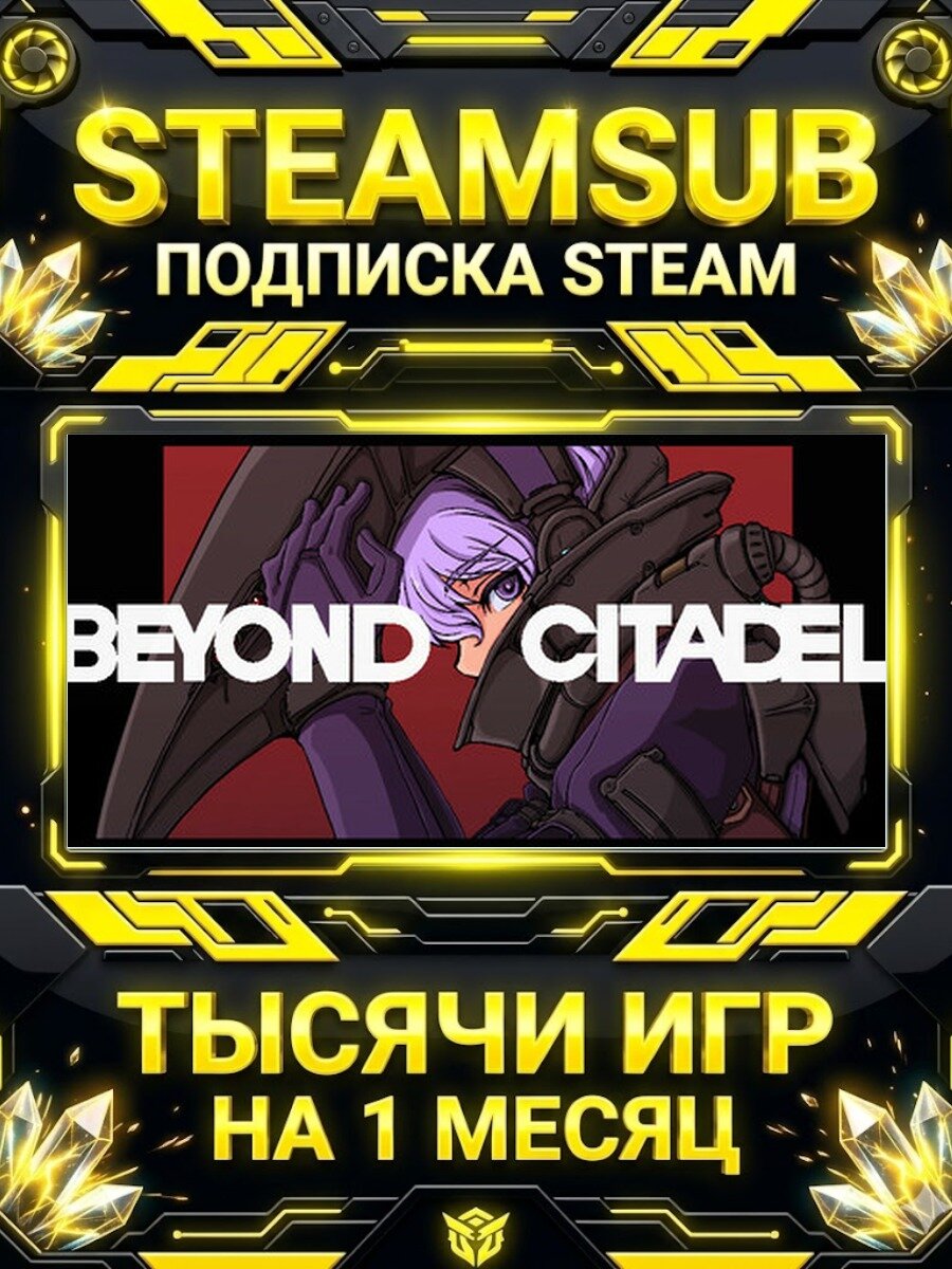 Beyond Citadel — подписка Steam на месяц, 7000+ игр на аккаунтах для ПК (РФ + СНГ)