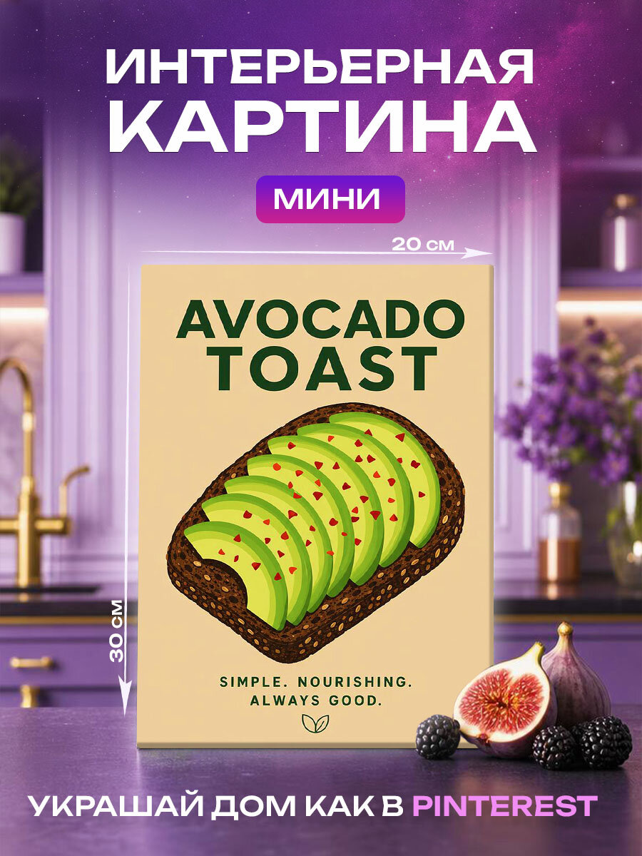 Интерьерная картина Ветка лимона с листьями Pinterest