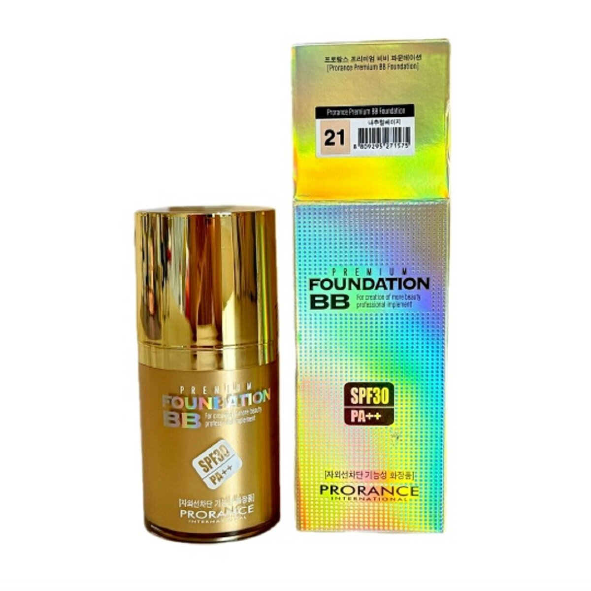 Prorance Тональный премиум BB-крем N21 (40мл) Premium BB Foundation SPF30 PA++