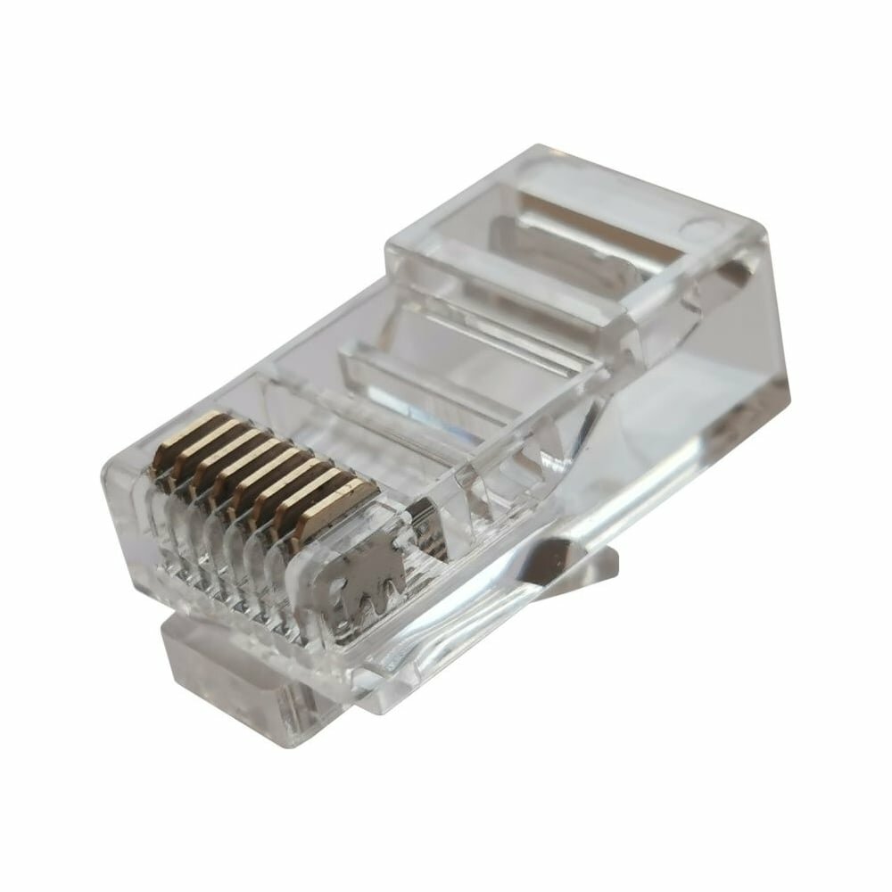 Коннектор Джек Netlink RJ-45 8P-8C FD-6034 100 штук УТ00000017 — фото 1