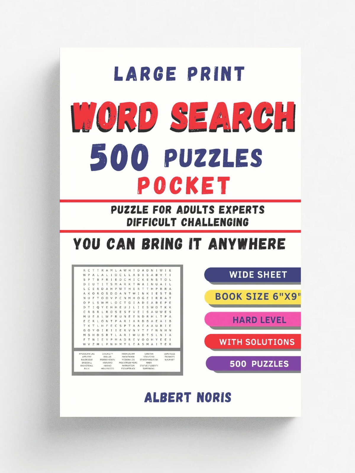 Wordsearch 500 Puzzles