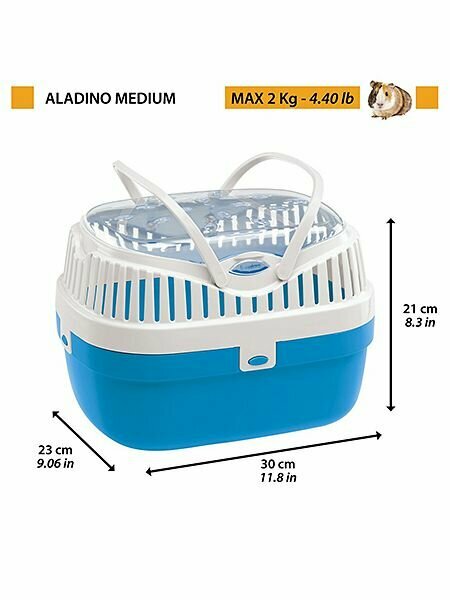 Переноска для грызунов Ferplast Aladino M 30х23х21см