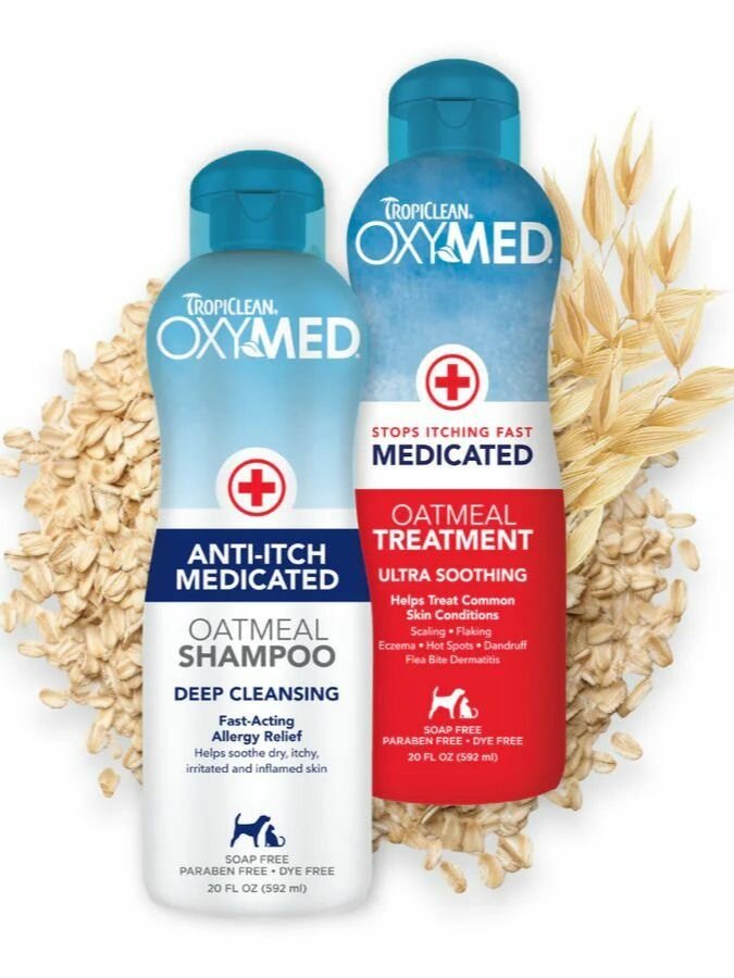 Шампунь и кондиционер против зуда TropiClean Oxymed Anti-Itch
