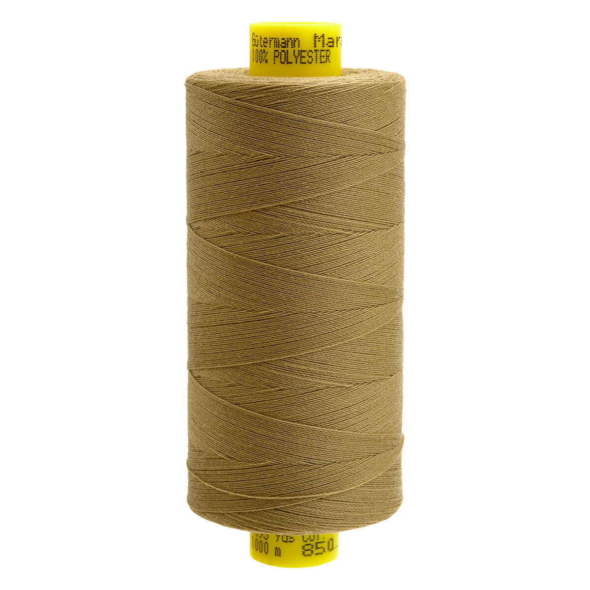 Нитки Mara 120/1000 м универсальные, 100% полиэстер Gutermann 700207 (850 зеленовато-бежевый), 10 шт