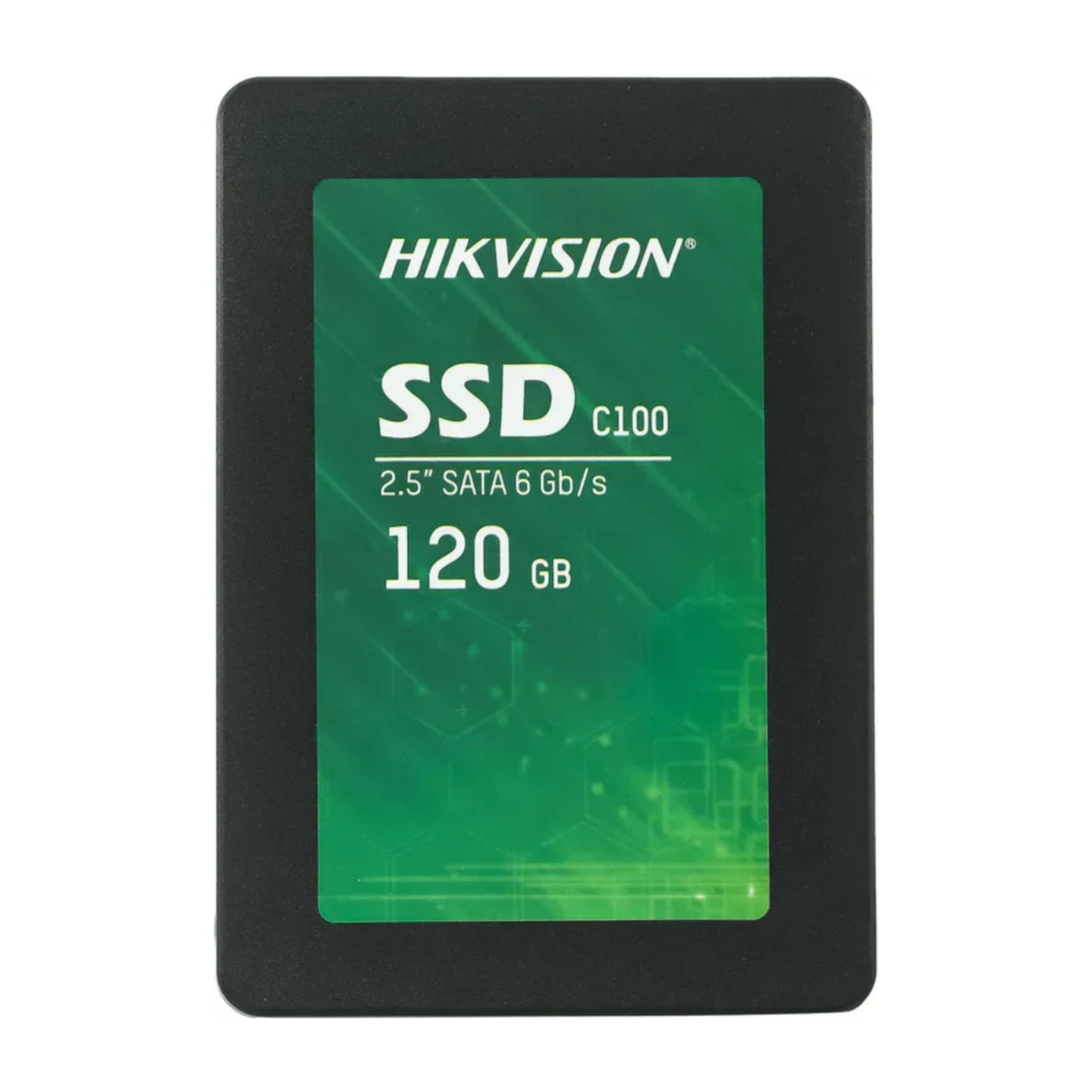 SSD-накопитель Hikvision C100 HS-SSD-C100, 120 Гб, 2.5", SATA-III (до 6 Гбит/с), черный