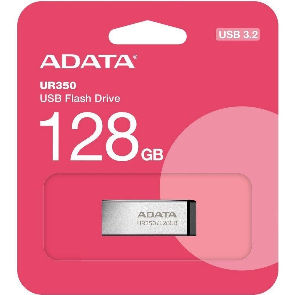 USB флеш-накопитель ADATA 128GB UR350 USB 3.2 Gen1, UR350-128G-RSR/BK