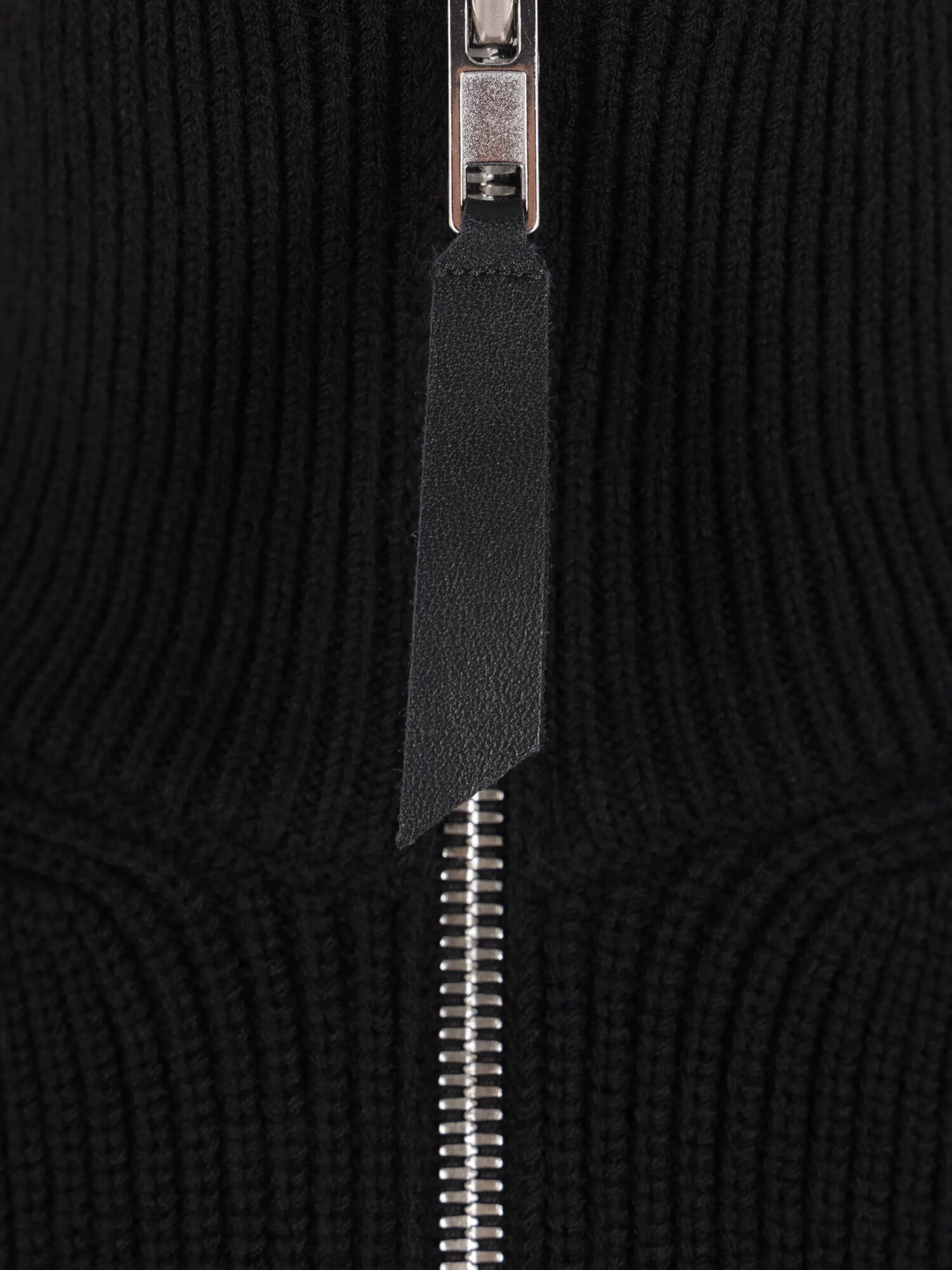 Куртка Maison Margiela Ribbed-knit zip-up jacket, размер 40 — фото 1