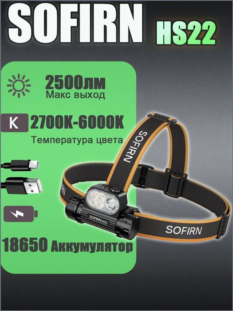 Sofirn Налобный фонарь
