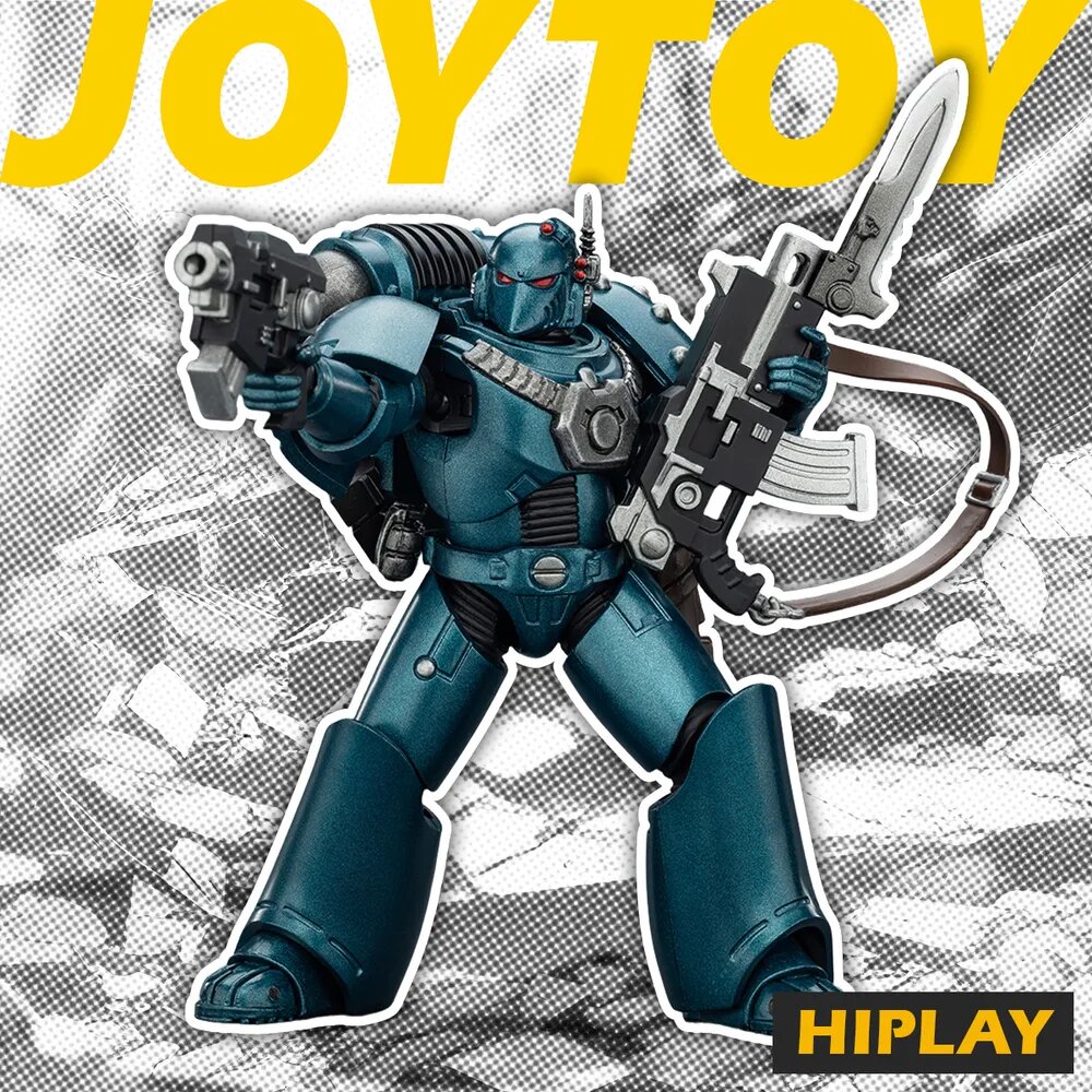 HIPLAY JOYTOY Warhammer The Horus Heresy Альфа Легион MKVI Тактический легионер JT03011 1/18 Фигурка
