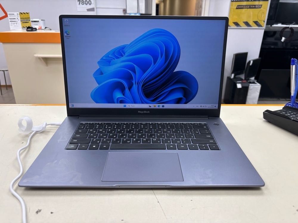 Ноутбук для учебы Honor; Ryzen 5 3500U, Radeon Vega 8, 8 Гб, 480 Гб