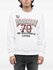 Толстовка DIESEL Logo-print sweatshirt, размер 2XS, , бежевый/белый