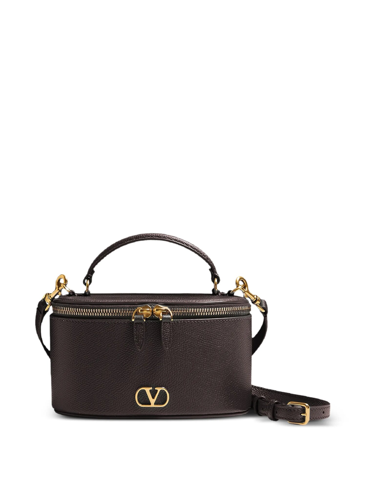Сумка Mini VLogo Signature leather vanity tote bag