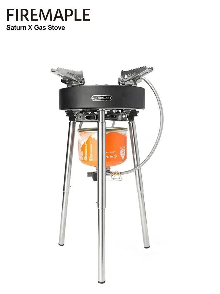Fire Maple Saturn X 11000W Газовая плита высокой мощности, сплит-горелка, двойной подогреватель, походная газовая плита для активного отдыха