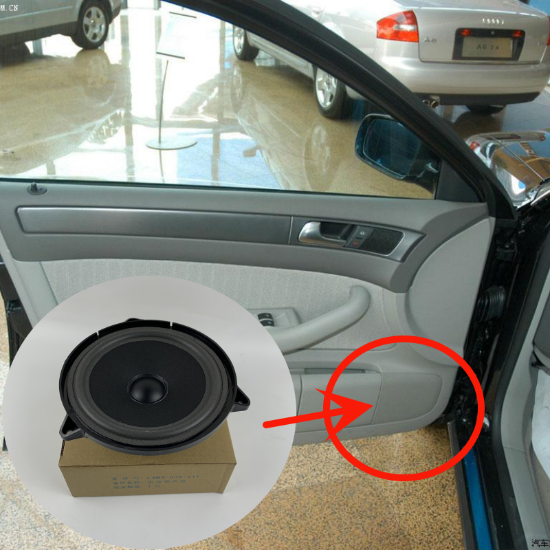 Динамик для двери Audi A6 2000-2005 брендовая совместимость прямая установка автомобильная аудио компонент