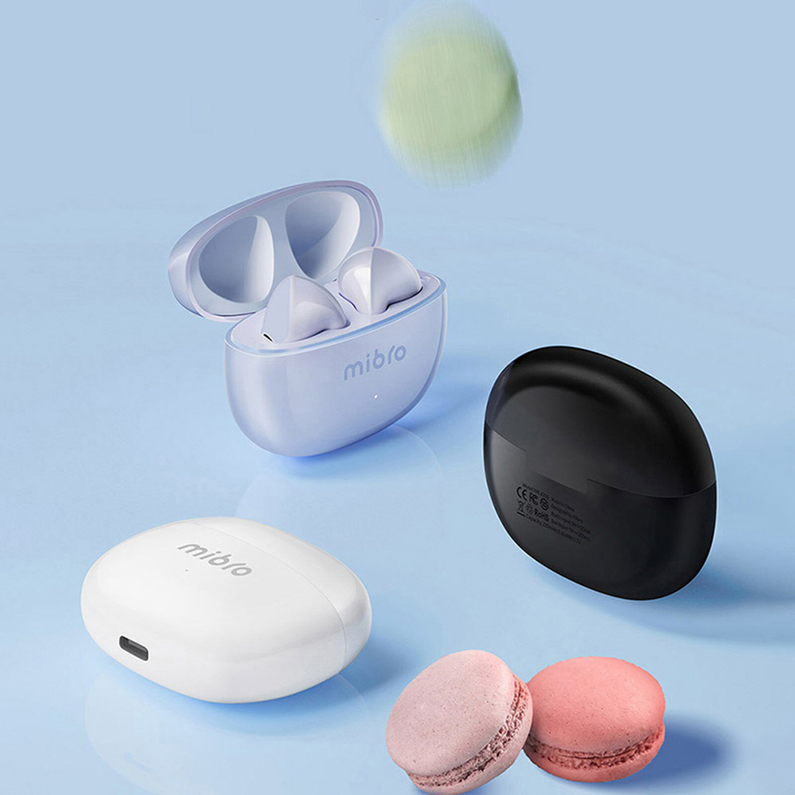 Наушники MIBRO EARBUDS4 BT 30ч IPX4 шумоподавление